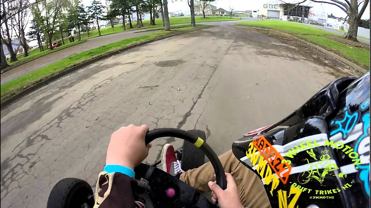 Drifting Go Kart //4 Wheel Motion Drift Kart NZ #4WMDKNZ ,#3WMDTNZ ...