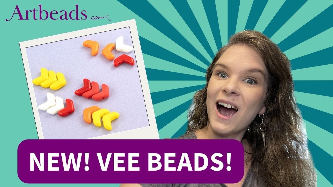 Get Creative with Two-Hole Vee Beads: Easy Bracelet Tutorial - YouTube