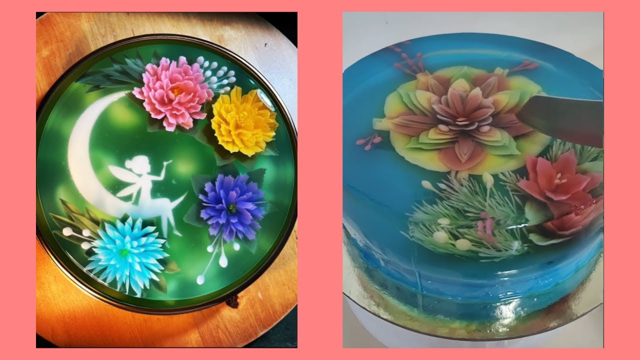 Jelly delight in cake form - YouTube
