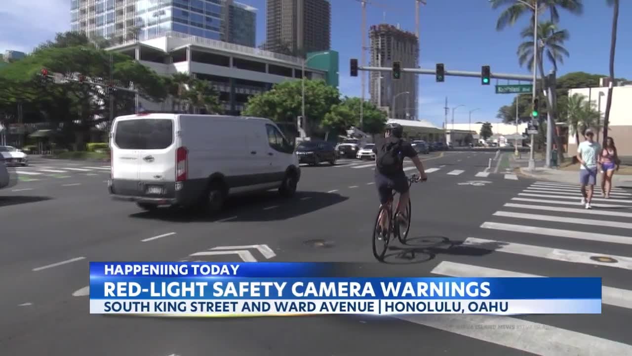Final red light safety camera activated on South King Street, Ward ...