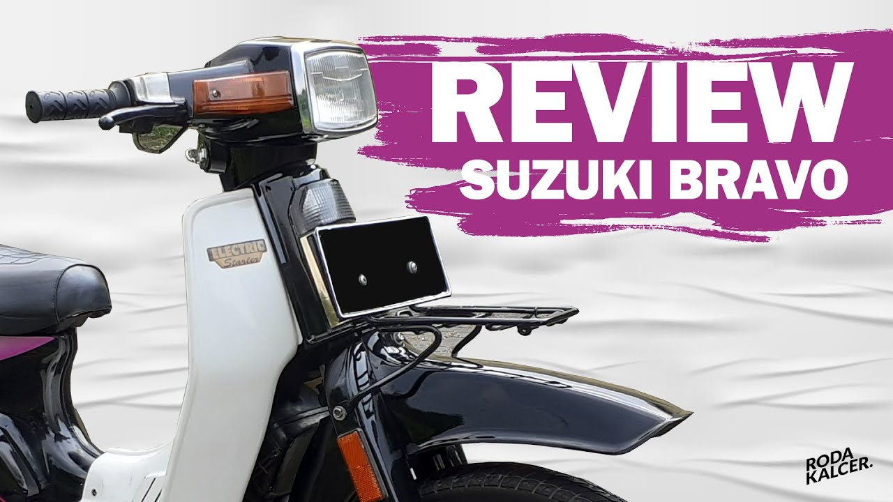 Review SUZUKI RC100 BRAVO Tahun 1996 Original (2 Tak) | Restorasi - YouTube