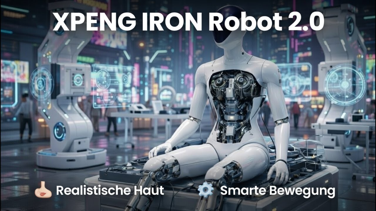 XPENG IRON Robot 2.0: So menschlich war ein Roboter noch nie - YouTube