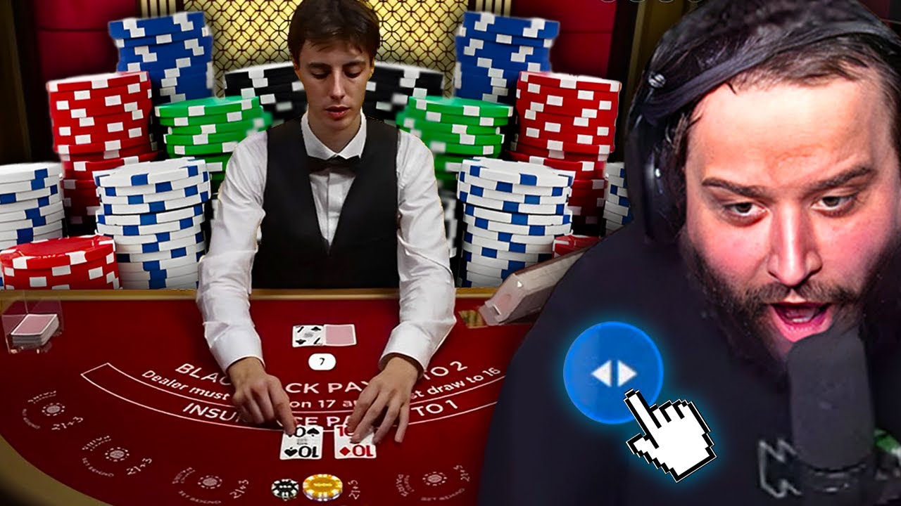 WE SPLIT TENS ON BLACKJACK AND THIS HAPPENED... - YouTube