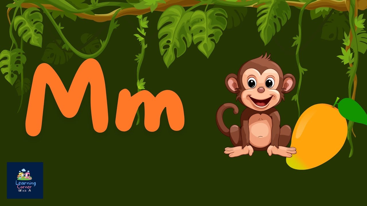 The Letter M | Alphabets | Phonics | Learning Corner With A - YouTube