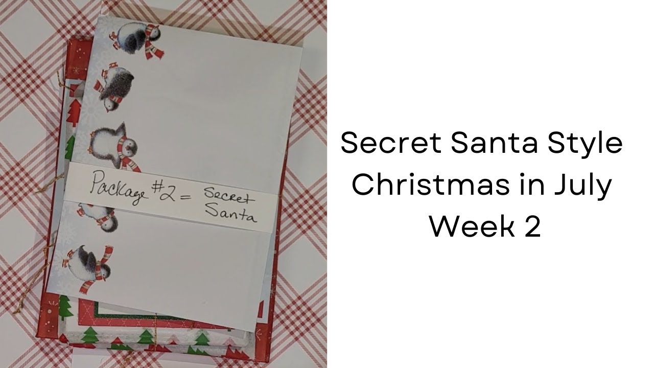 Secret Santa Style #christmasinjulyswap2024 What did my partner send me ...