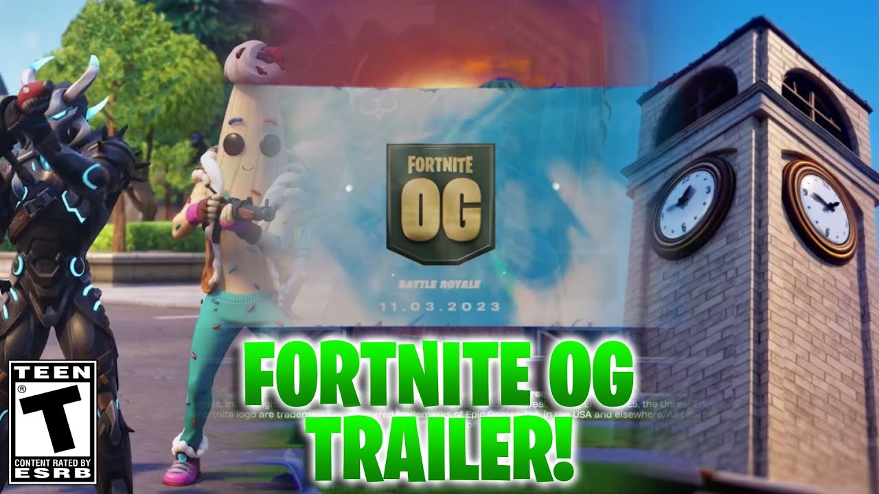 FORTNITE OG TRAILER 😍👀 - DAS WISSEN WIR ALLES ÜBER DIE NEUE SEASON OG ...