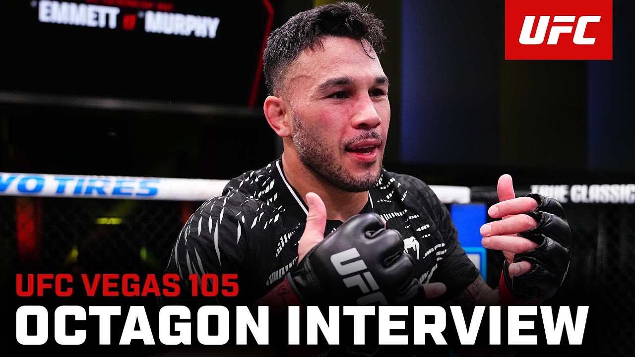 Brad Tavares Octagon Interview | UFC Vegas 105 - YouTube