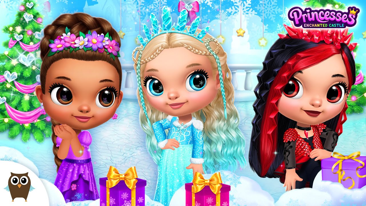 Princesses' Winter Wonderland ️🏰 Princesses - Enchanted Castle 💙 ...