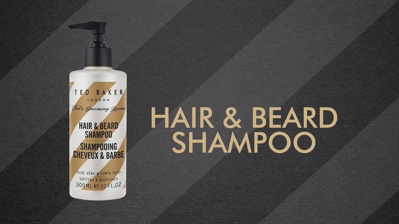Ted Baker Hair & Beard Shampoo 300ml - YouTube
