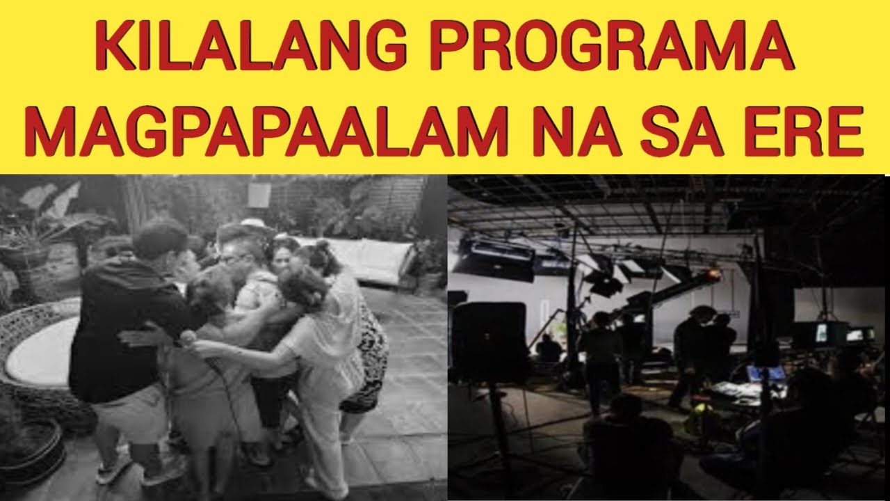 KILALANG PROGRAMA MAGPAPAALAM NA SA ERE??! - YouTube