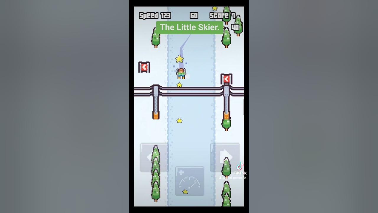 The Little Skier #gamedev #pixelart #indiedev #indiegame #GodotEngine #IndieGame #gamedev # ...