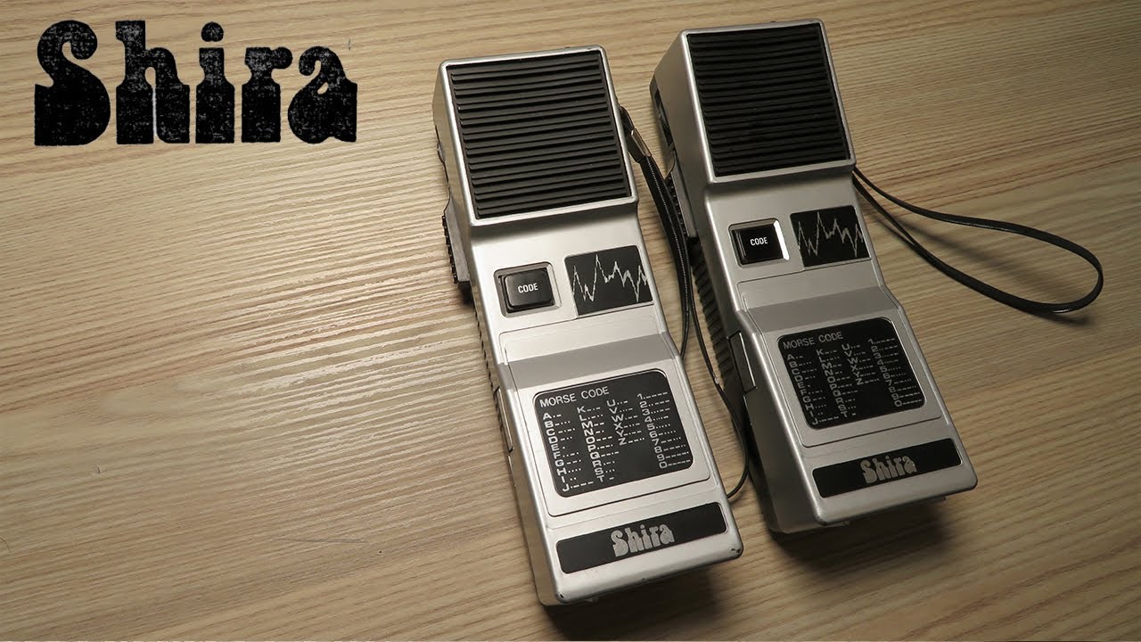 SHIRA WT106-449 - PROBABLY A PAIR OF THE BEST BUDGET 80S WALKIE TALKIES ...
