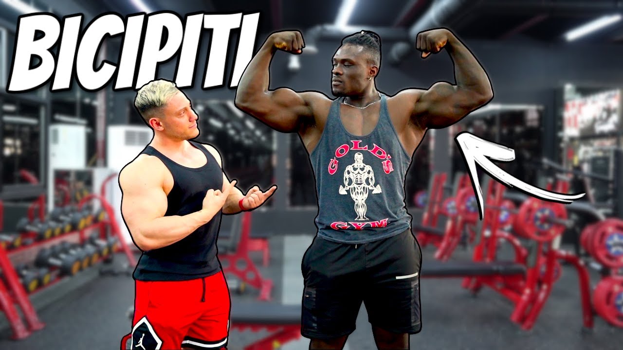 MI ALLENO CON BIG NOAH - Allenamento BICIPITI alla Binous di DUBAI ...