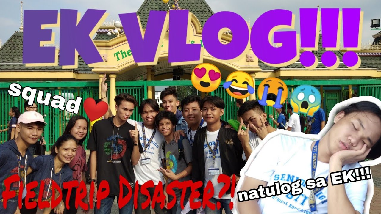 Enchanted Kingdom Vlog!!! (Field Trip Disaster?!!) - YouTube