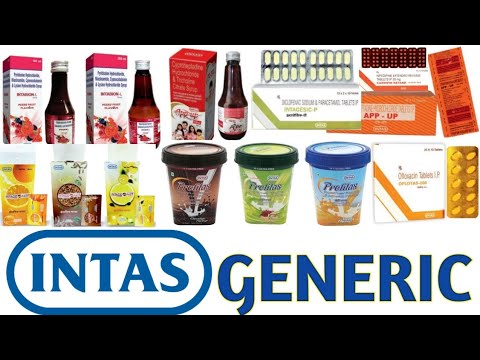 INTAS GENERIC ACTIMA DIVISION MEDICINE BRANDS IN INDIAN MARKET - YouTube