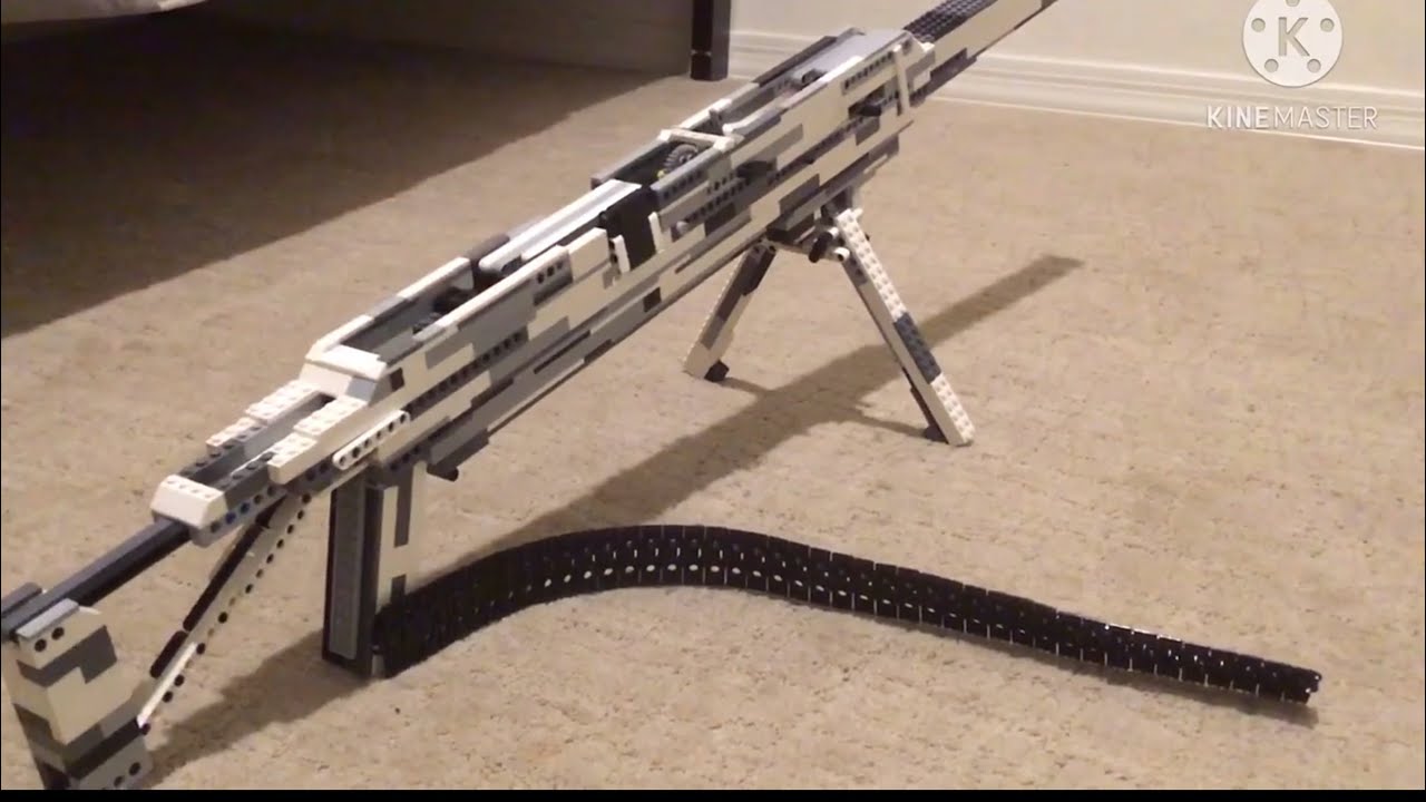 Tutorial for Belt Fed Full auto machine gun at 400 subs! - YouTube