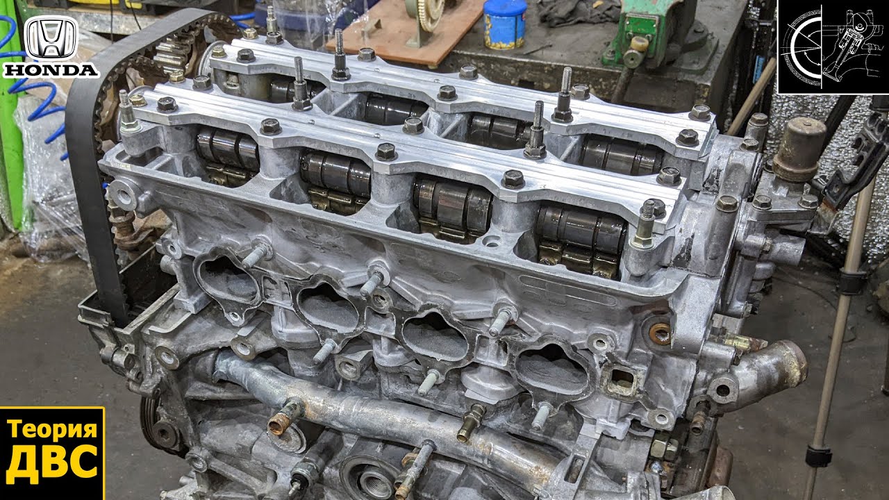 Ремонт длинной в ОДИН ГОД: полная сборка двигателя HONDA B16A2 - YouTube