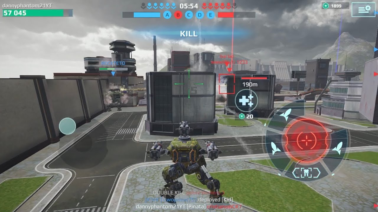 War Robots Griffin Domination gameplay 3 - YouTube