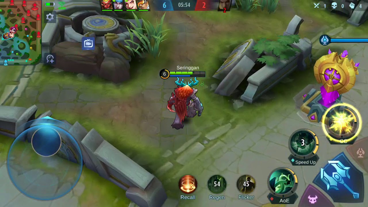 Playing Mobile Legend with friends - YouTube