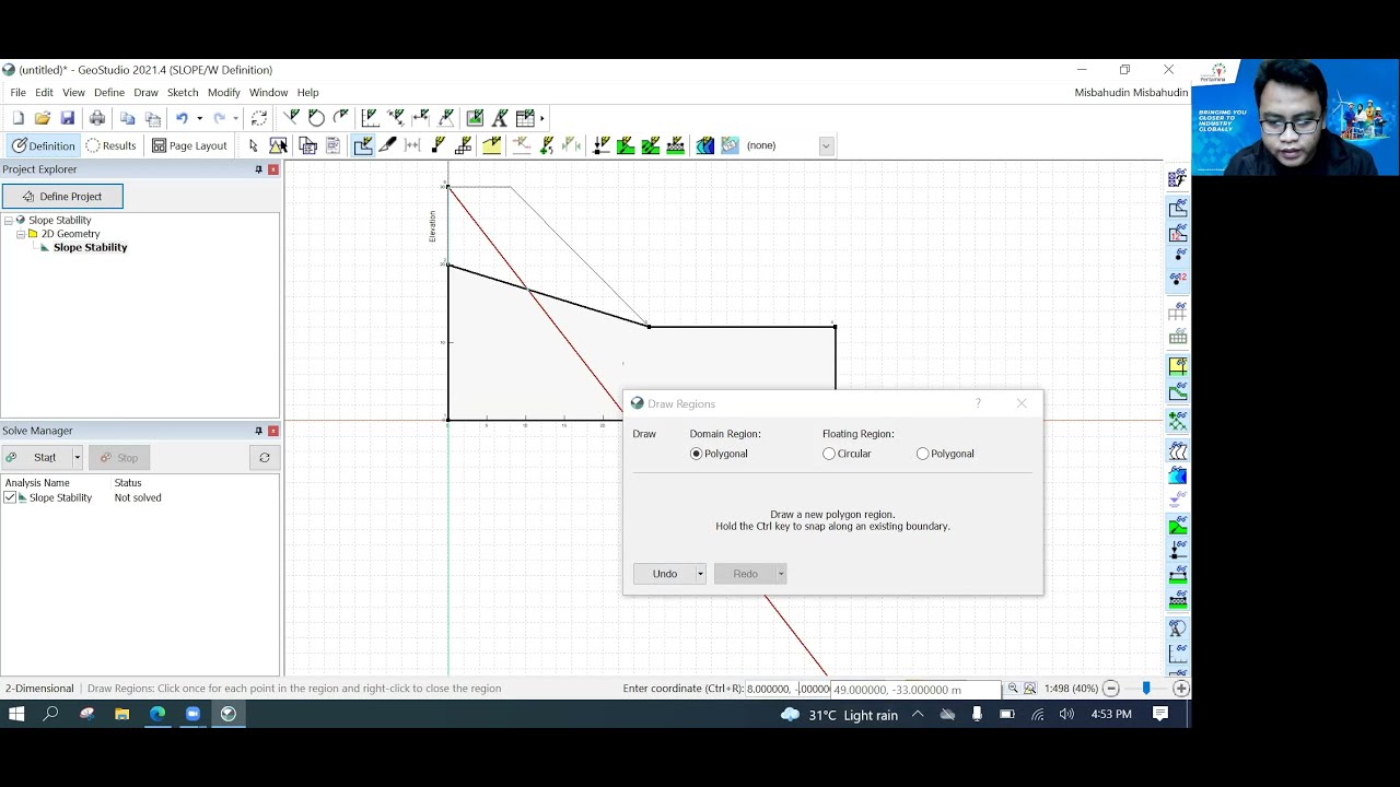 Video 2: Basic Tutorial Slope Stability - YouTube