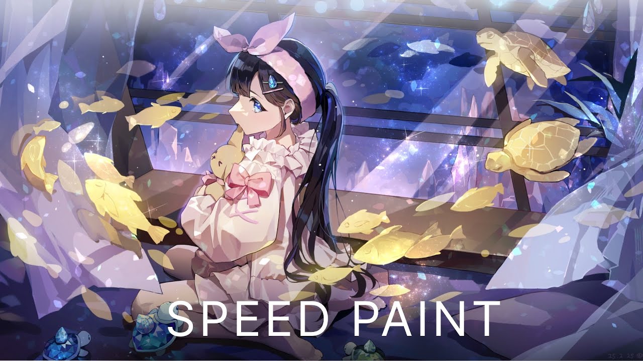 illustration drawing [Speed Painting] - YouTube