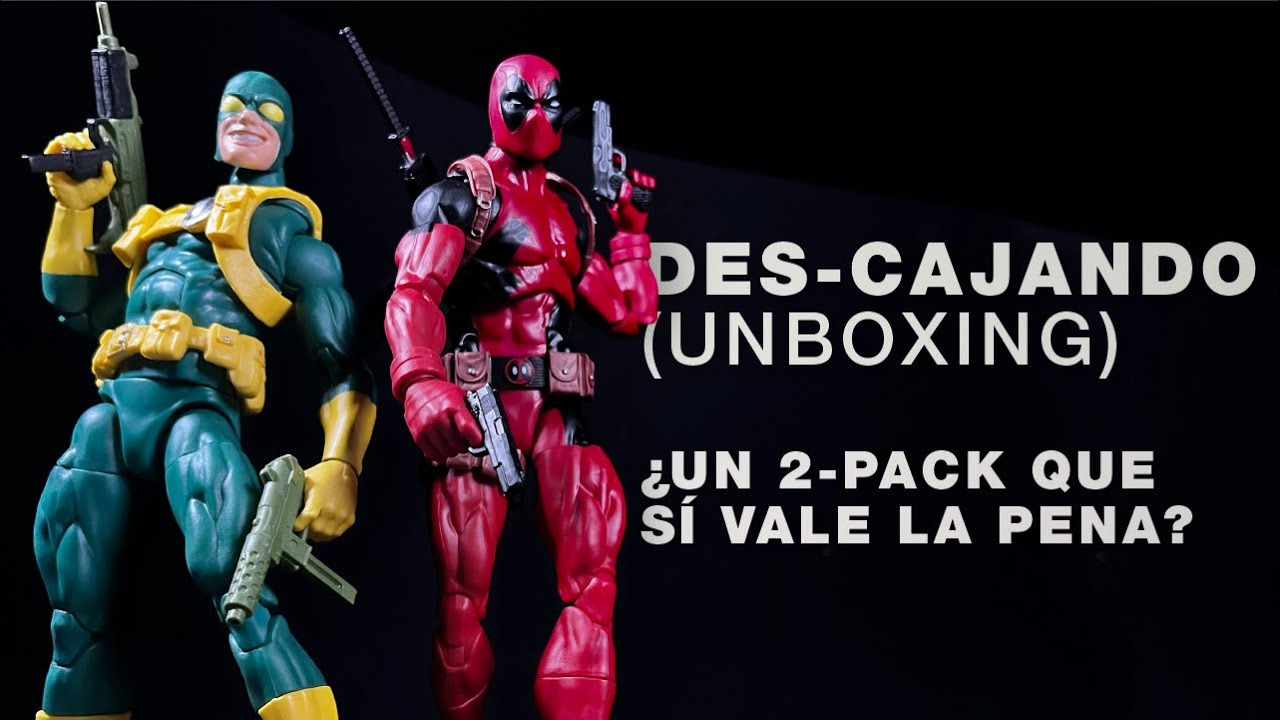 Unboxing - Marvel Legends Deadpool y Bob, el agente de Hydra SDCC 2023 ...
