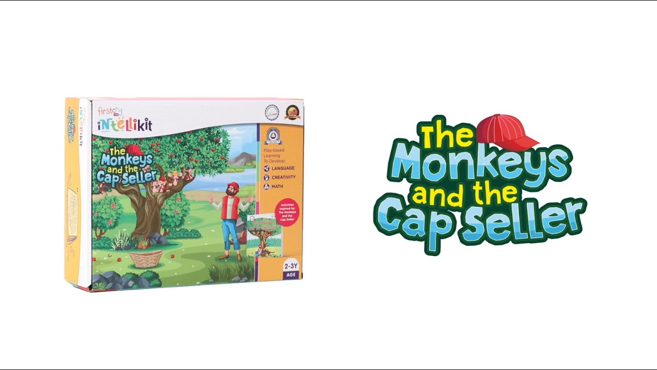 Intellikit - The Monkey and the Cap Seller - Ages 2-3, Unboxing - YouTube