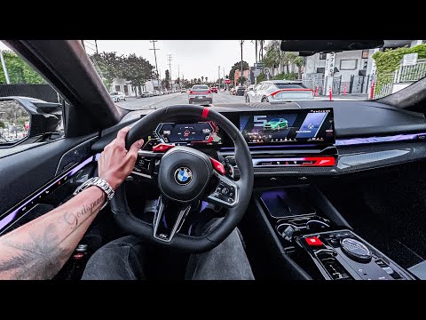 CUTTING UP IN MODDED 2025 BMW M5 G90 IN LOS ANGELES