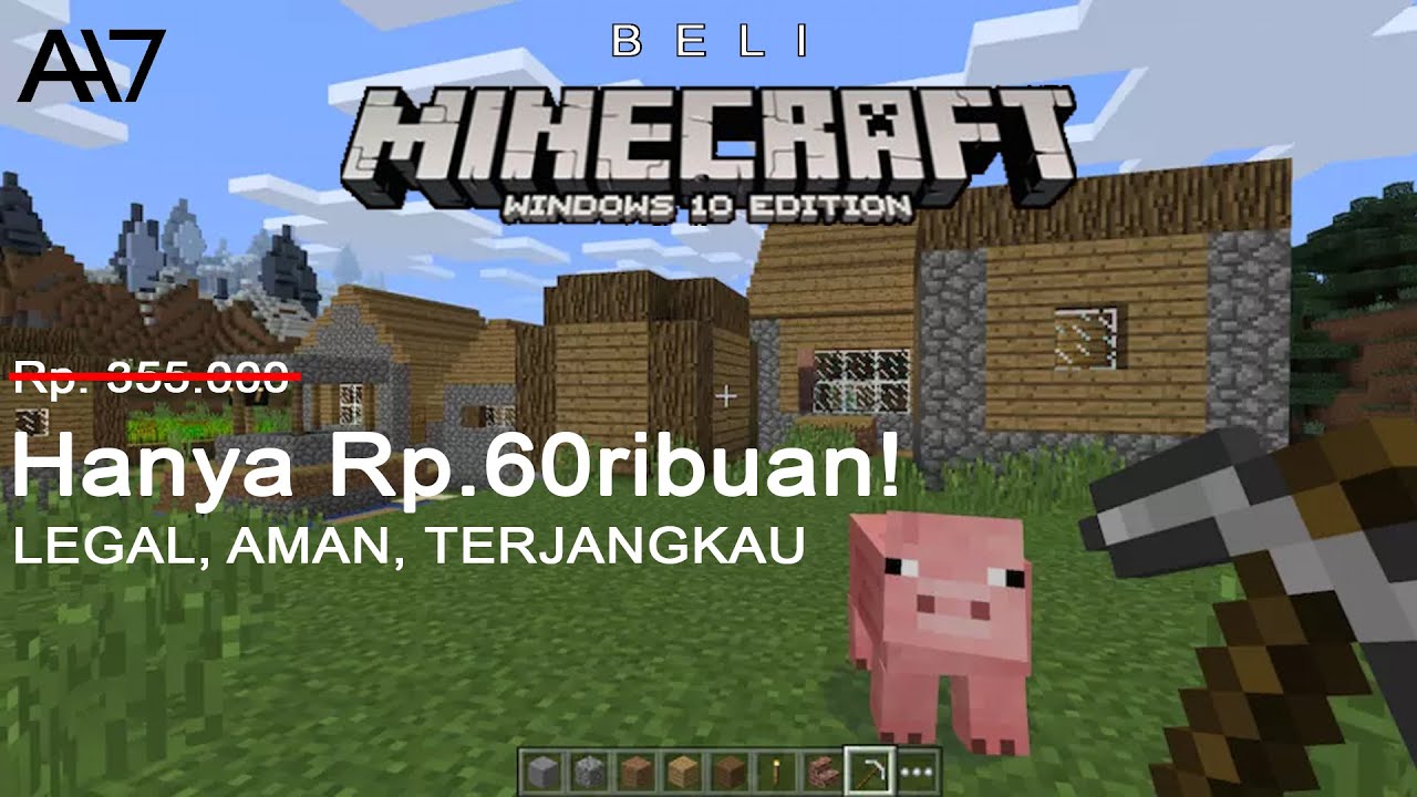 Beli / Download Minecraft: Windows 10 Edition MURAH - YouTube