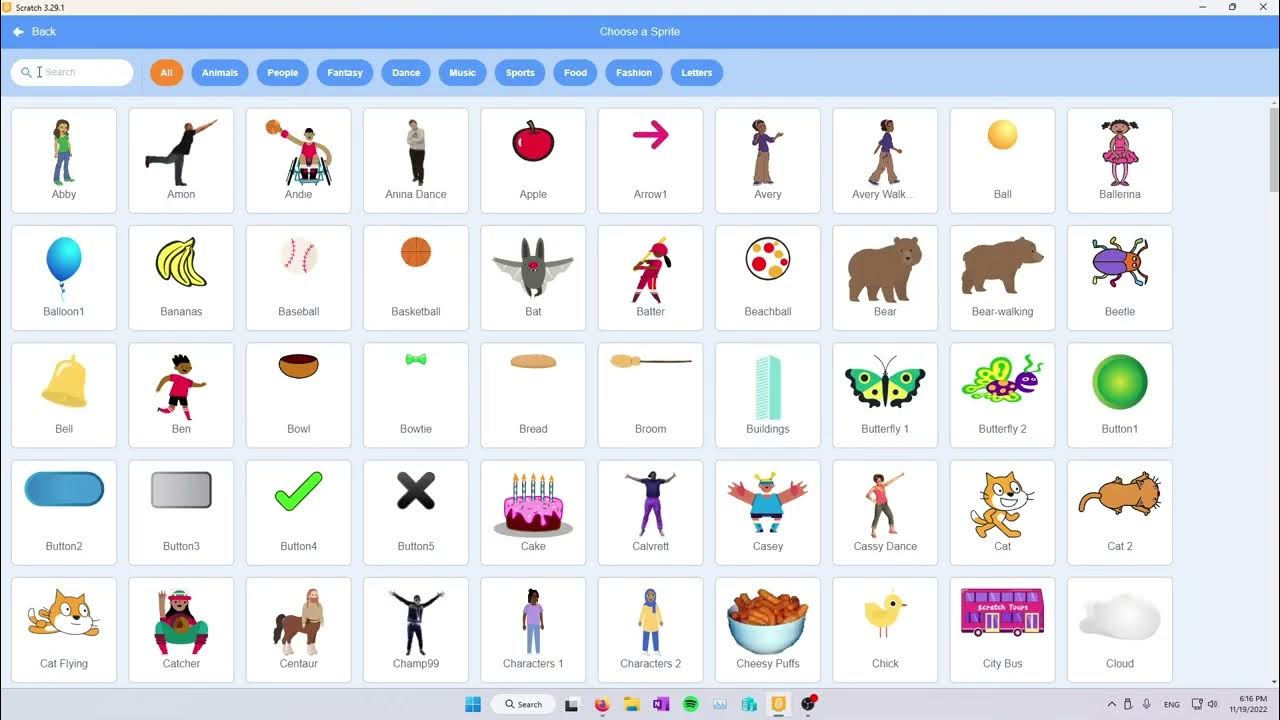 How To make simple game in scratch - YouTube