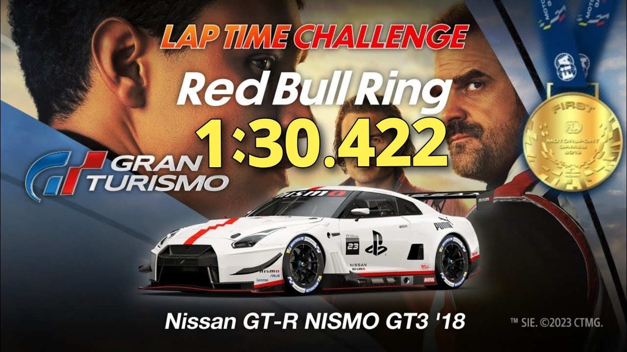 Gran Turismo 7 | Lap Time Challenge | Red Bull Ring | Nissan GT-R NISMO ...