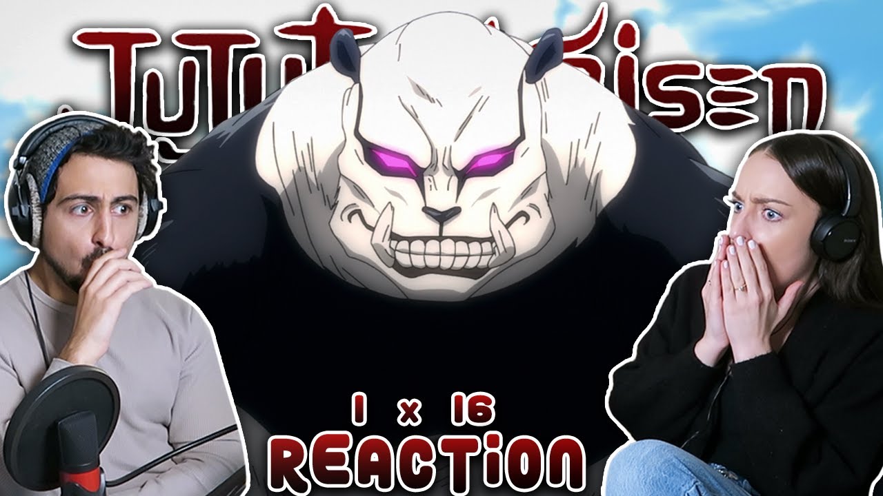 PANDA?!? Jujutsu Kaisen 1x16 REACTION! | "Kyoto Sister School Exchange ...