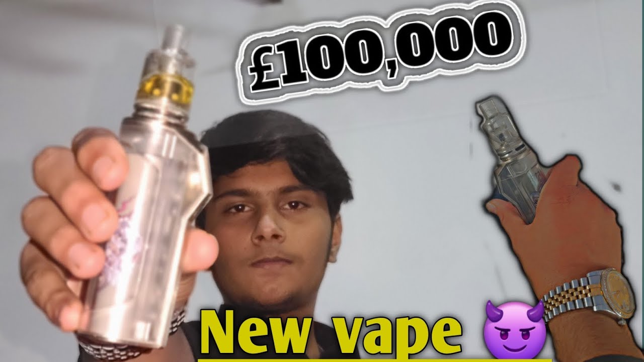 My new expensive vape 😈 - YouTube