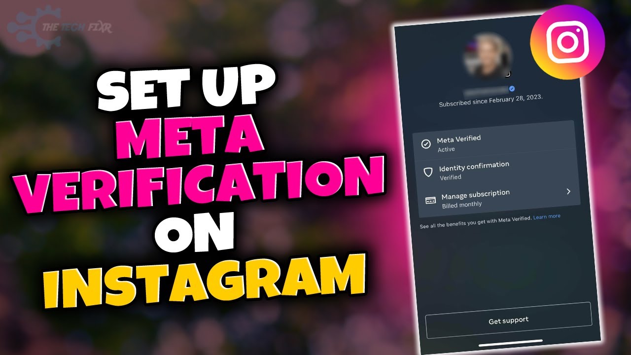How to set up meta verification on instagram 2023 | Verified Blue Check ...