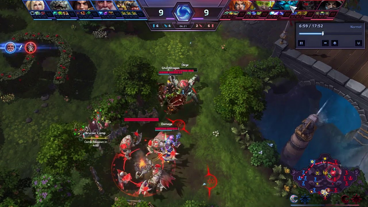 HOTS-Hero League Placements-Game 8 - YouTube