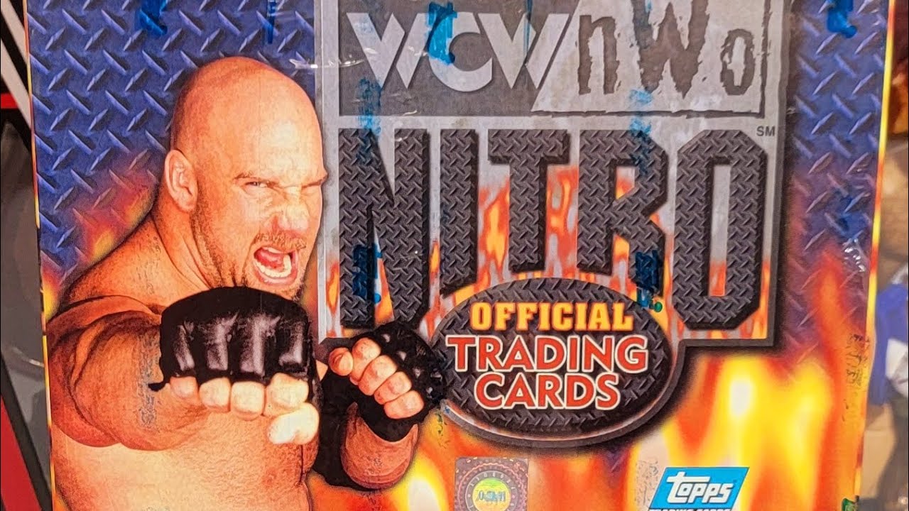 OPENING A BRAND NEW BOX OF TOPPS WCW NWO NITRO TRADING CARDS FROM 1999 ...