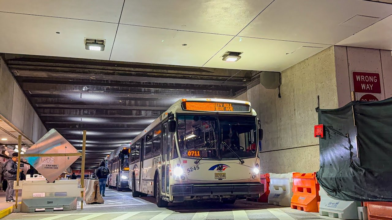 New Jersey Transit Bus Compilation at Journal Square #10 - YouTube