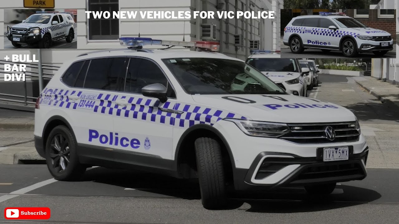 *BRAND NEW* VICPOL // AV - 2022 VW Tiguan Allspace - Leaving Station ...