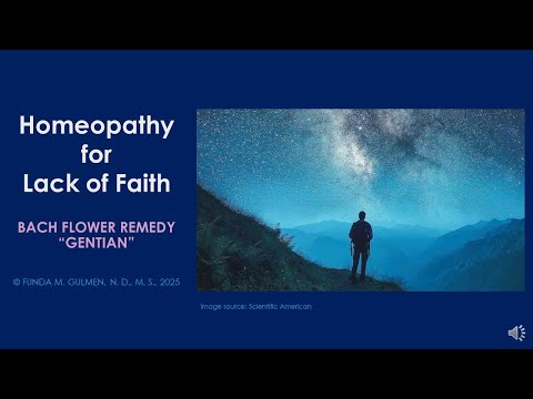 Homeopathy for Lack of Faith: Bach Flower Remedy \