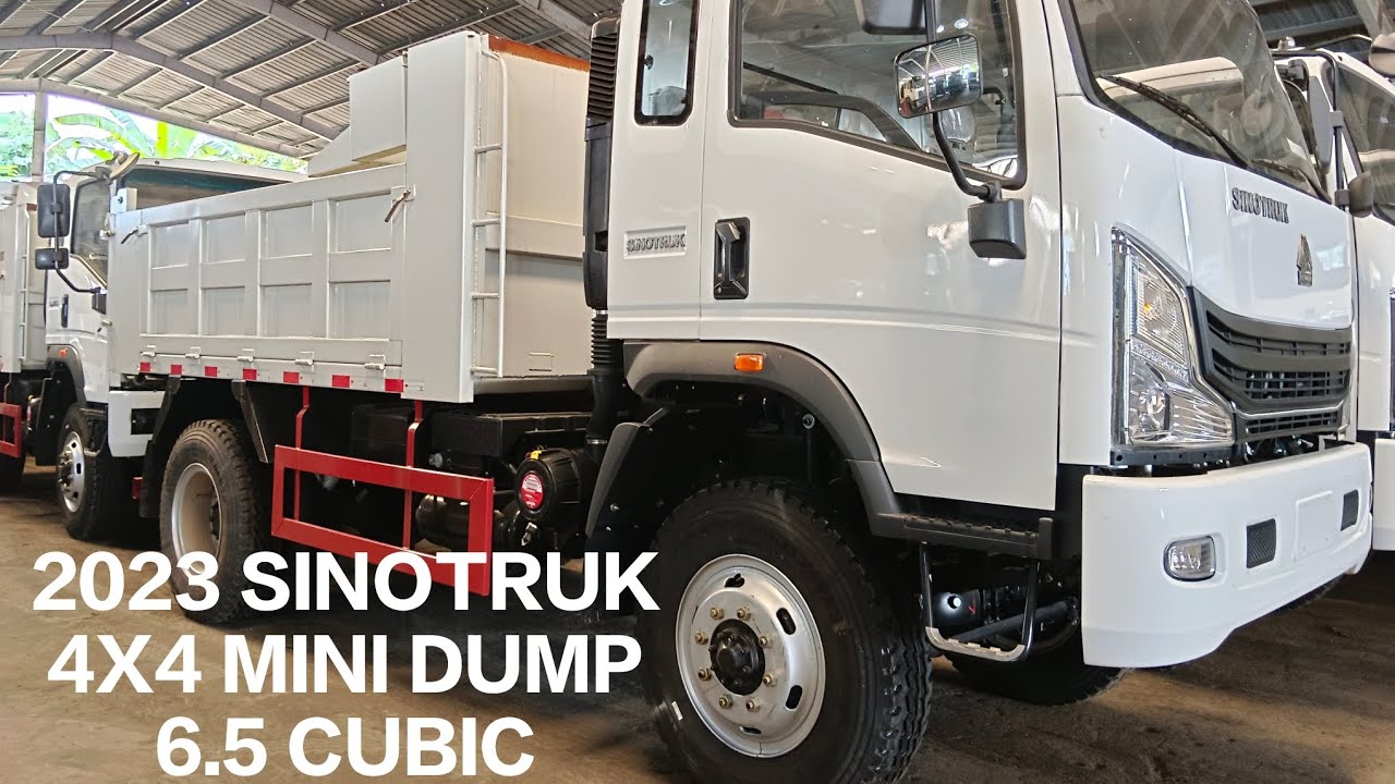 2023 SINOTRUK 4X4 MINI DUMP TRUCK 6 5 CUBIC METER YouTube