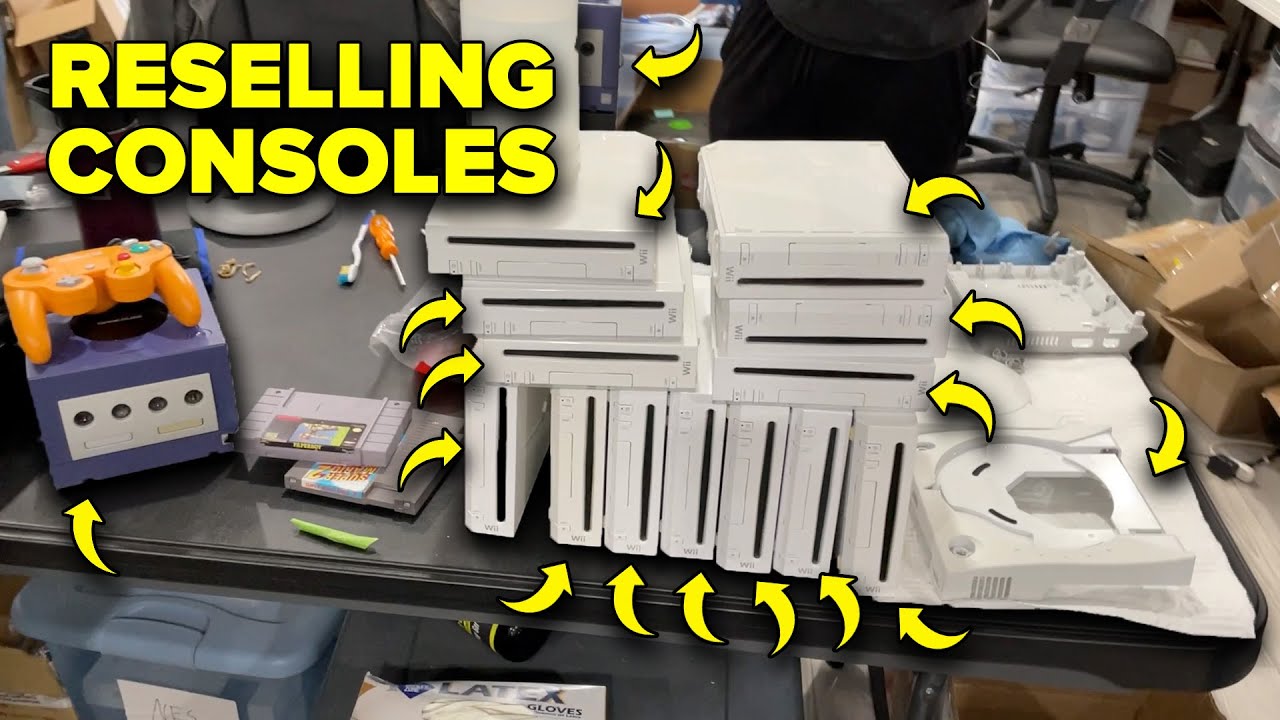 I need to get rid of these game consoles - YouTube