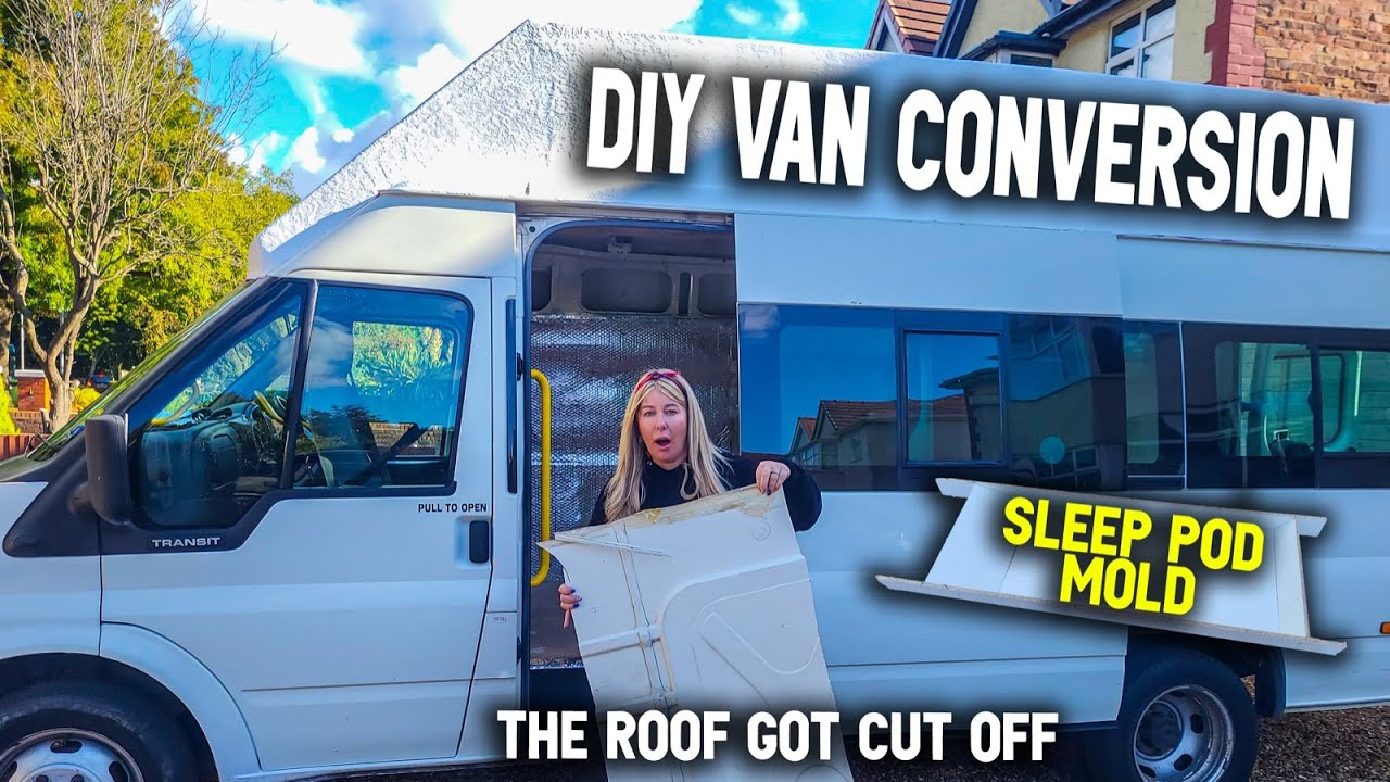 THE ROOF GOT CUT OFF!!! and VAN BUILD EP 19 | ROOF OFF |. SIDE FLARES ...