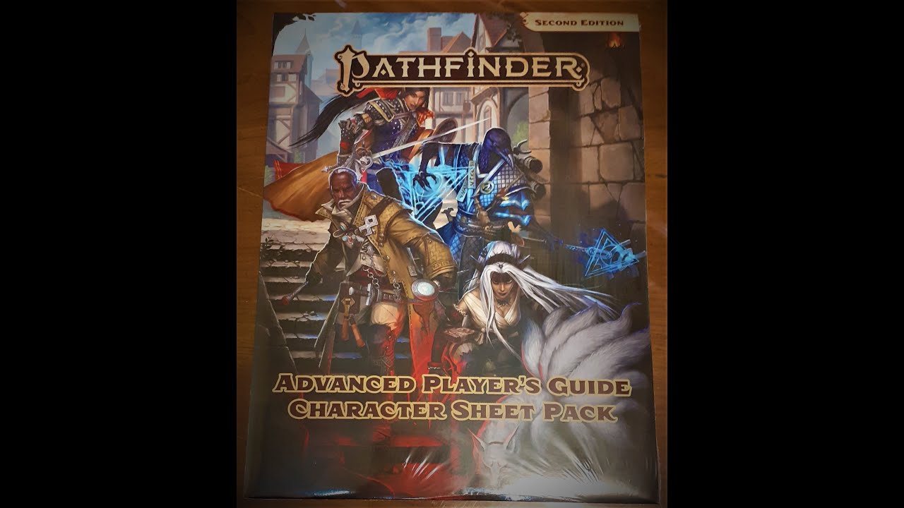 Advanced Players Guide Character Sheet Pack Review - YouTube