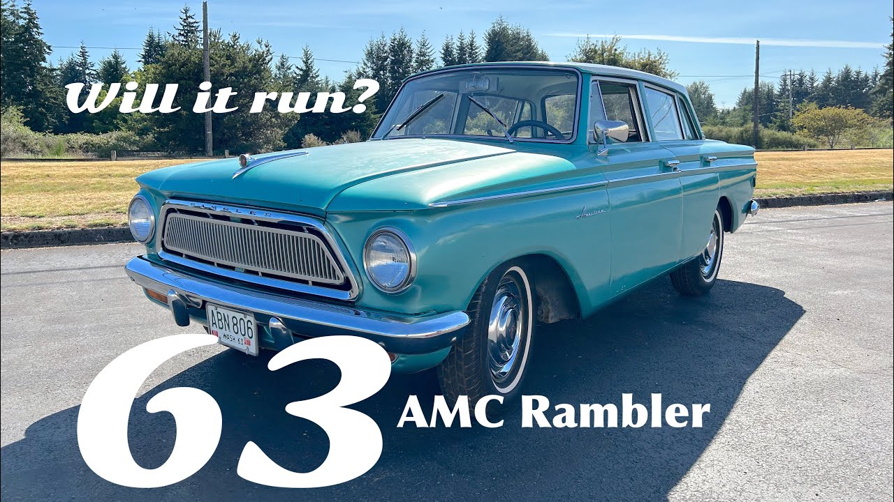 Can I get this 1963 AMC Rambler running and back on the road? - YouTube