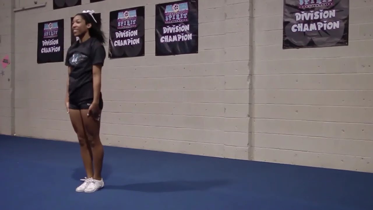 Toe Touch Back Tuck - YouTube