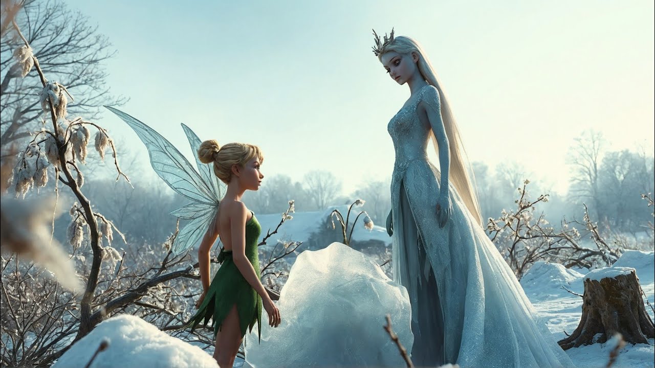 The Enchanted Tale of TinkerBell and the Winter Queen 🌨️ - YouTube