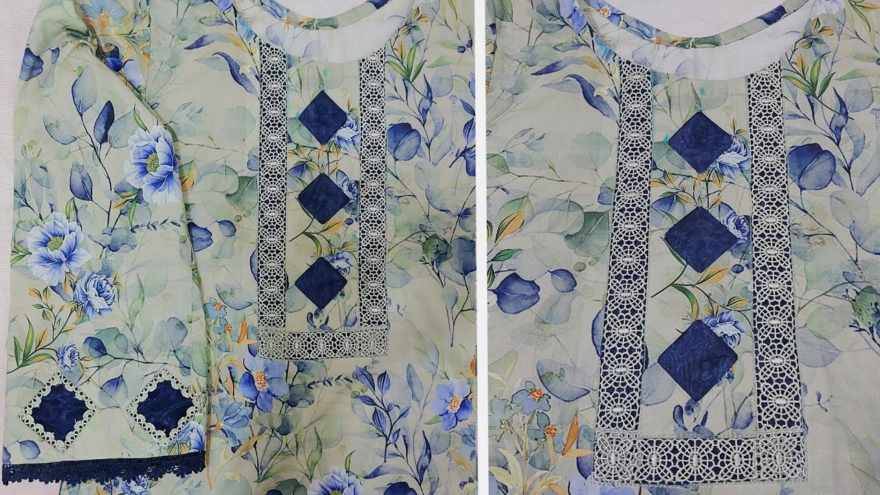 Neck design cutting and stitching | new neck design full | neck design ...