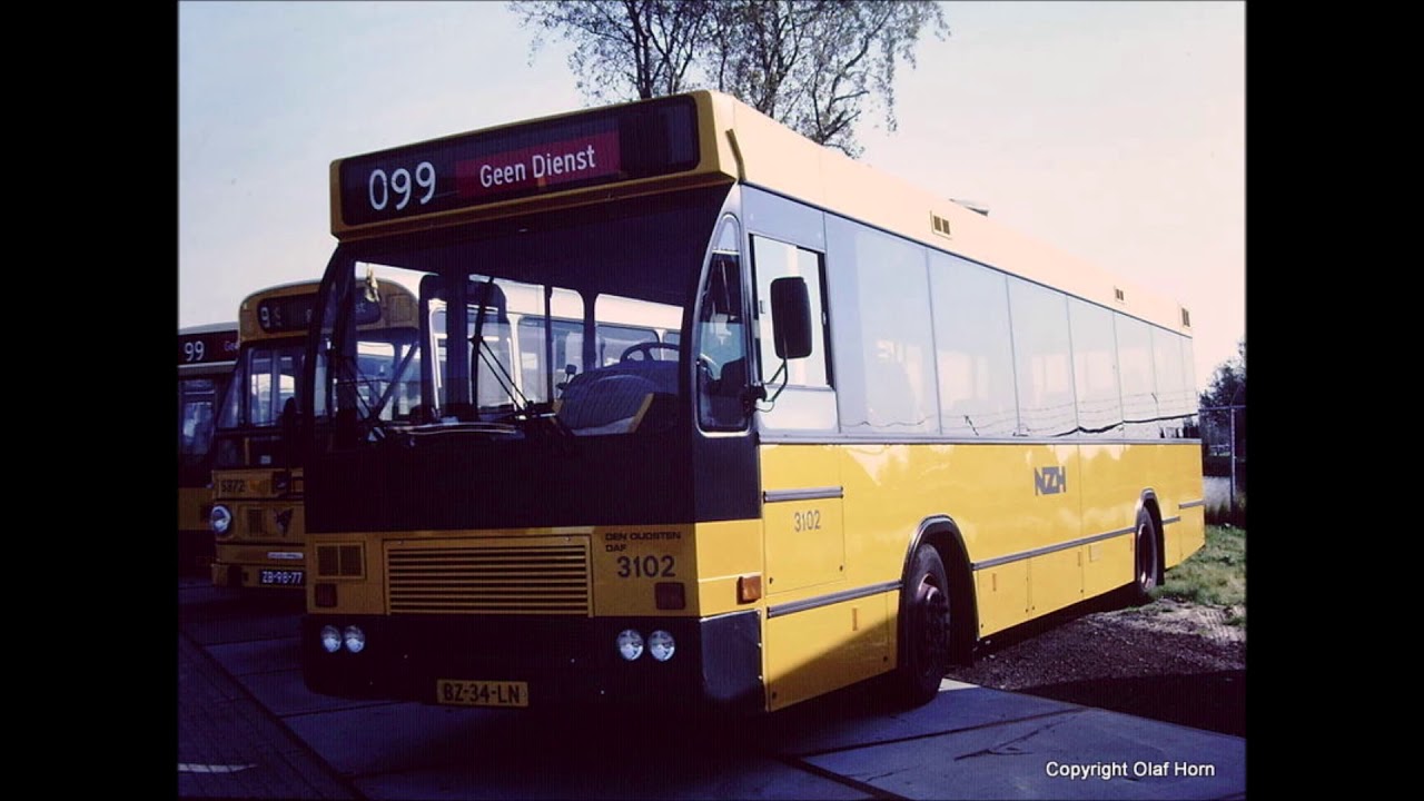00167 Gele streekbussen in Nederland deel 15 - YouTube