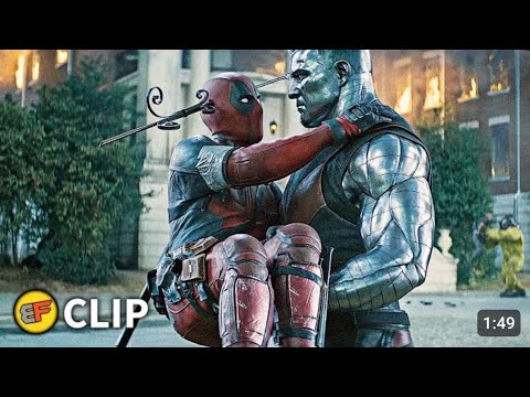 Deadpool Going Gay For Colossus Scene | Deadpool 2 (2018) Movie Clip HD ...