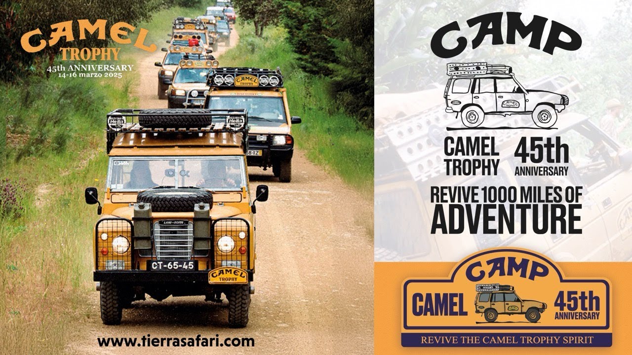 Camel Trophy 45th Anniversary CAMEL CAMP - YouTube